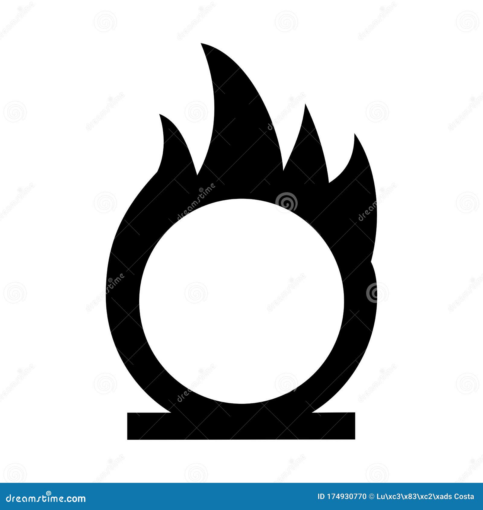 Illustration of Oxidizer Icon Stock Illustration - Illustration of ...
