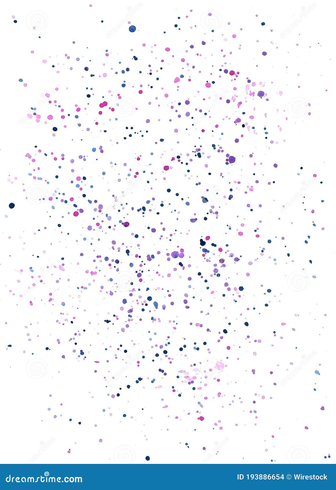 Illustration of Paint Splash on a White Background Stock Illustration ...