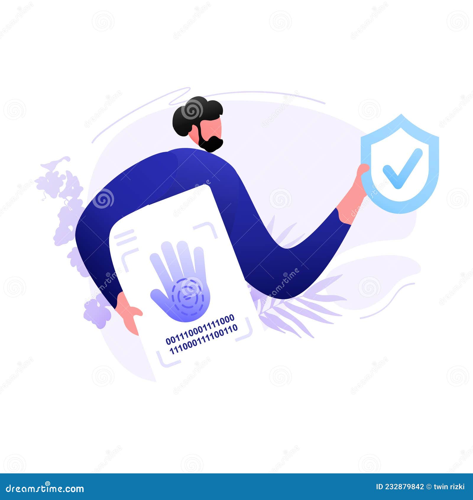 Palm Recognition Thin Line Icon. Verification Palmprint System Vector ... Palm Recognition Thin Line Icon. Verification Palmprint System Vector ...