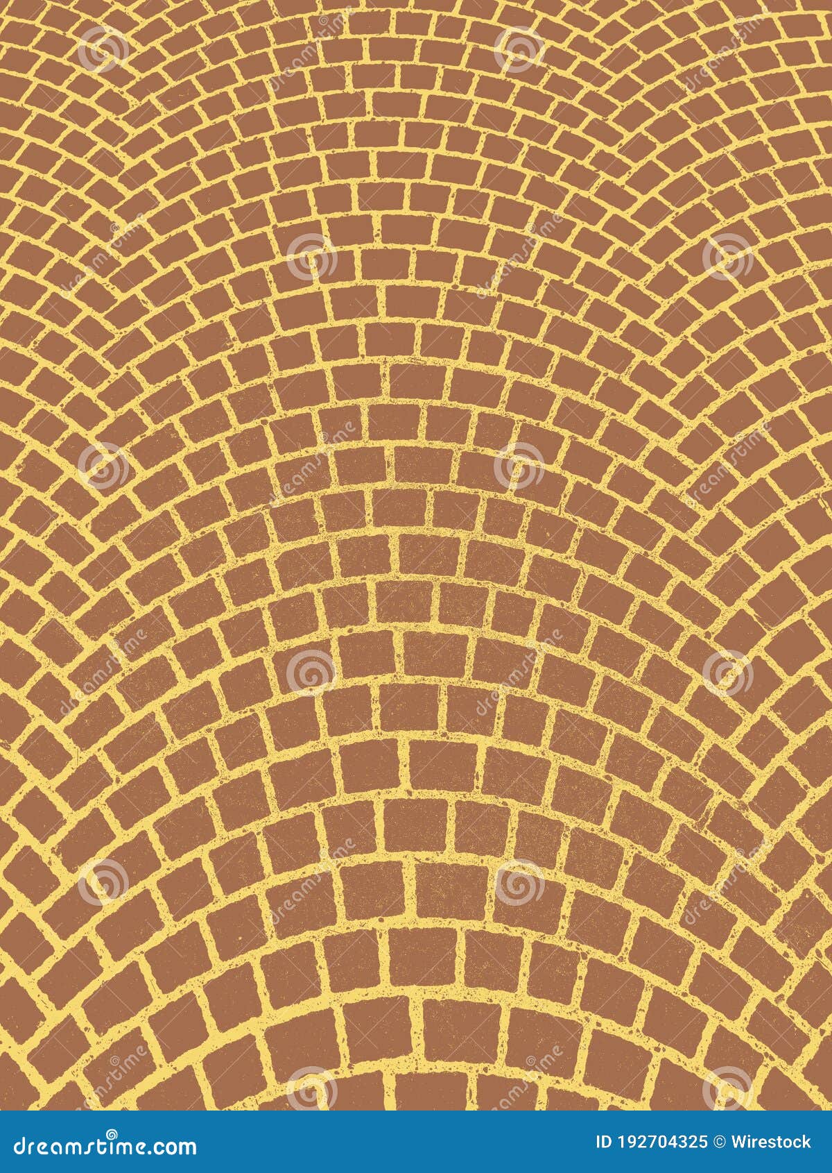 Illustration of Pavement Texture in Brown Color Stock Image - Image of ...