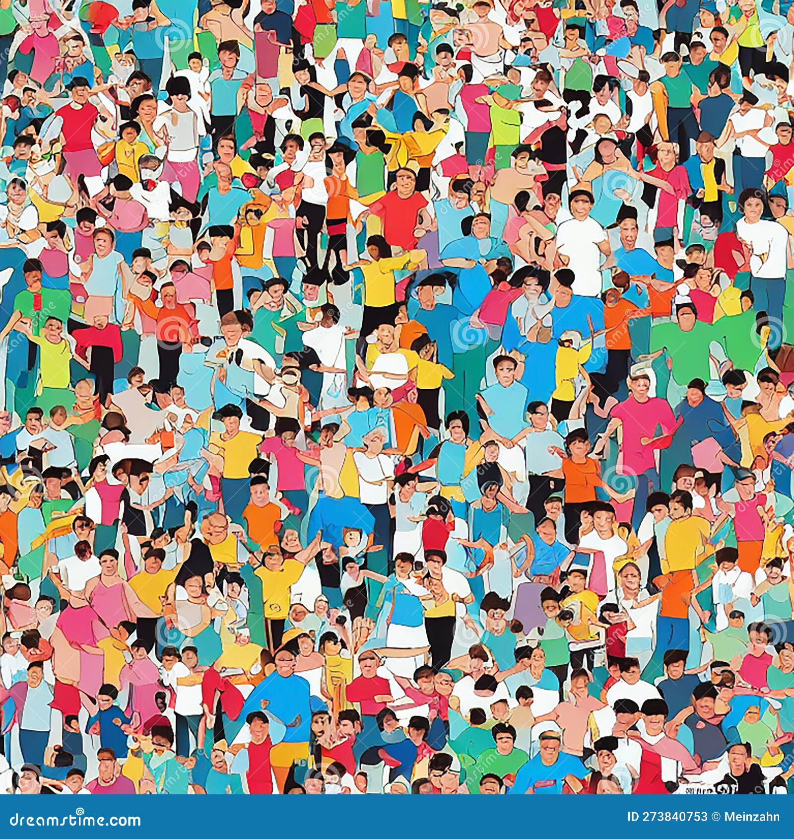 Harmonic Background Of Lines In Different Distances And Color Mixture ...