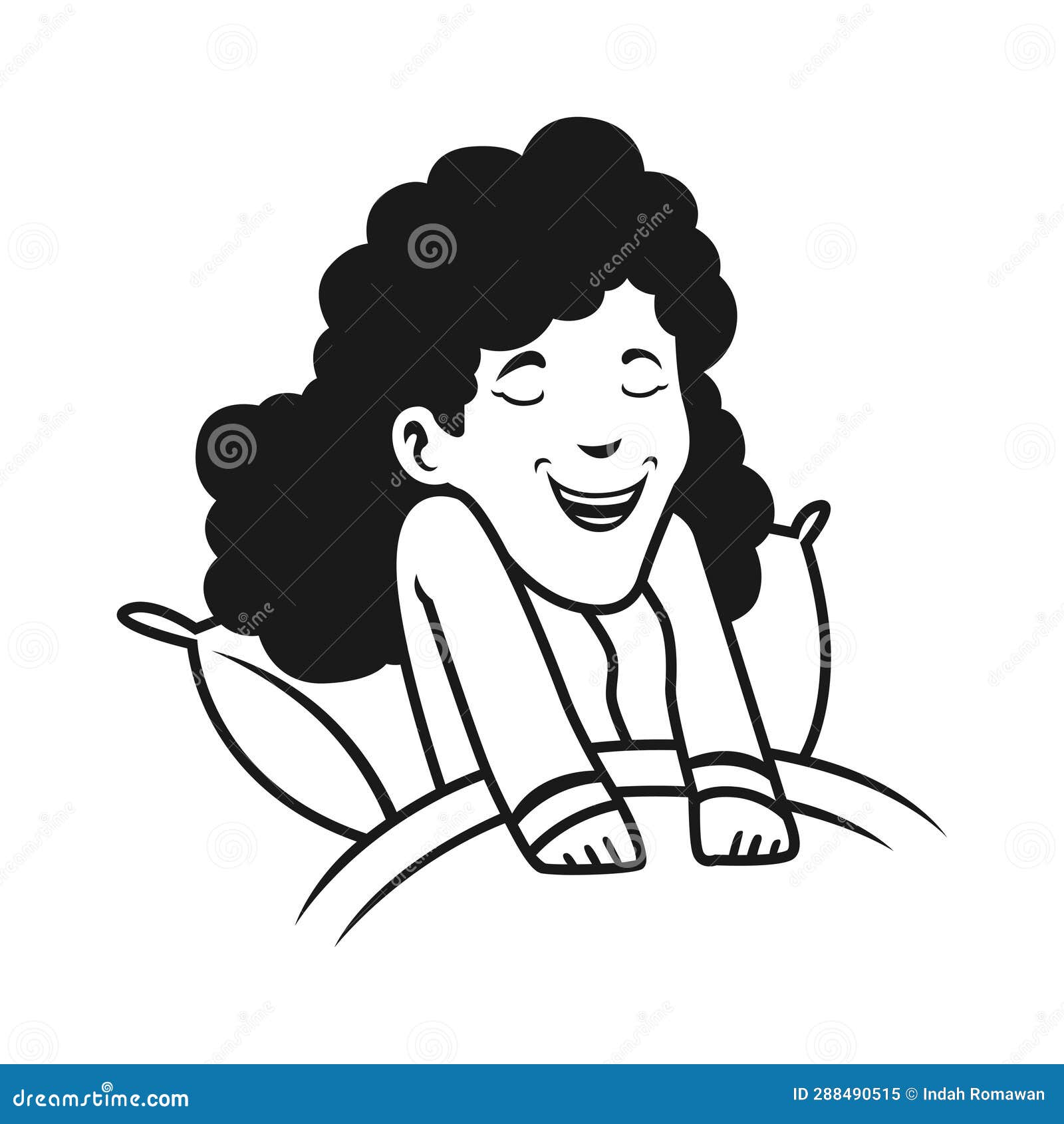 Illustration of People Waking Up Stock Illustration - Illustration of ...