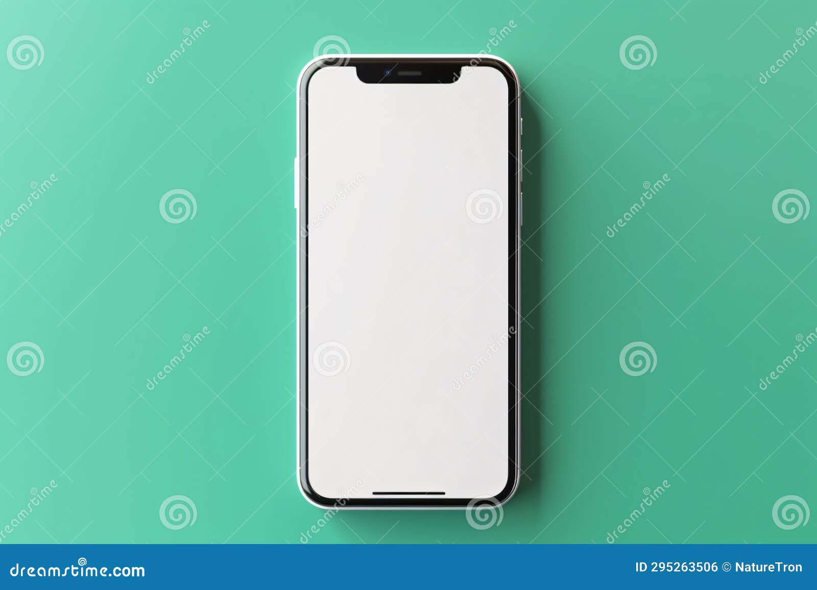 Illustration of a Phone Phone with Blank Screen Stock Illustration ...