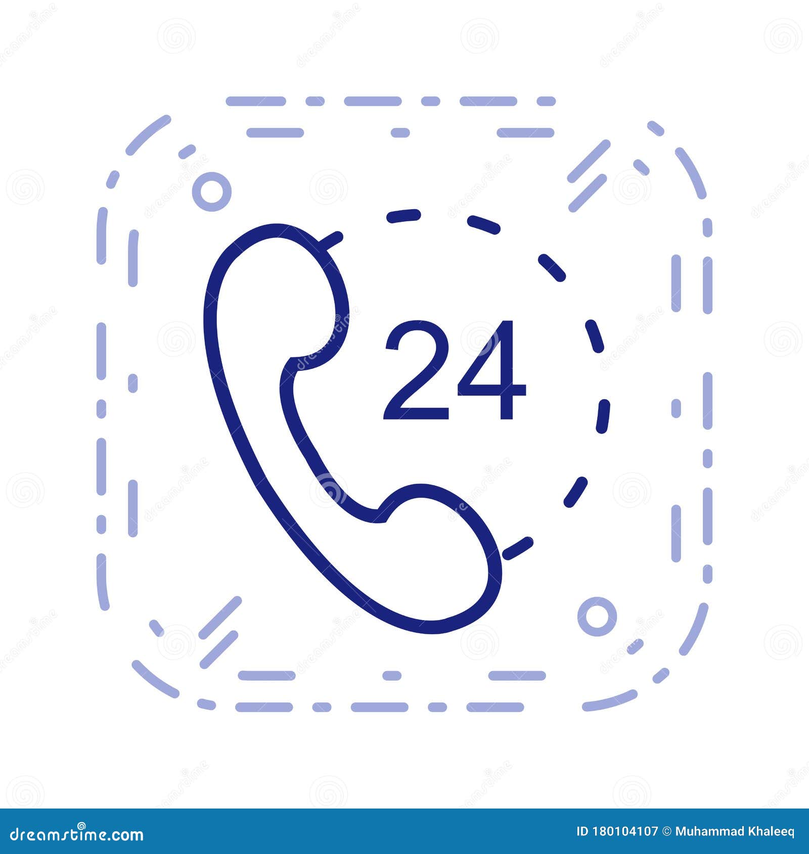 Illustration Phone Services Icon for Personal and Commercial Use. Stock ...