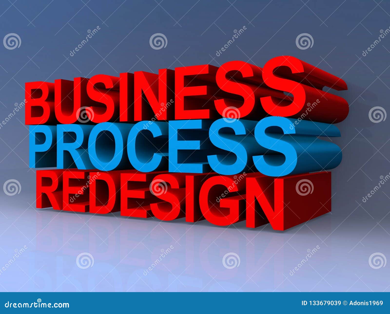 Business process redesign stock illustration. Illustration of ...