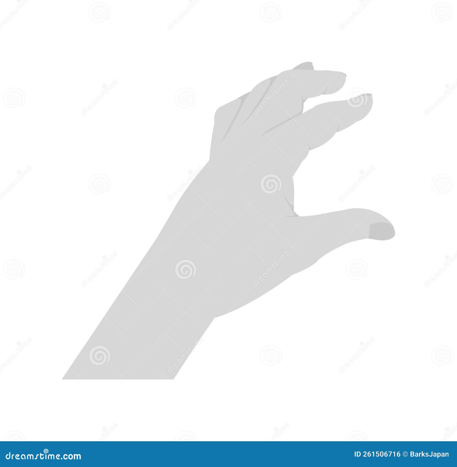 Illustration of Pinch-in | Pinch-out Action with a Finger Stock Vector ...