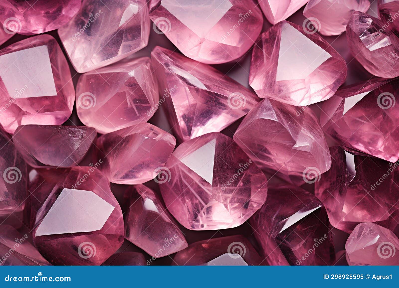 Illustration of Pink Crystal Stones Texture Background. Generative AI ...
