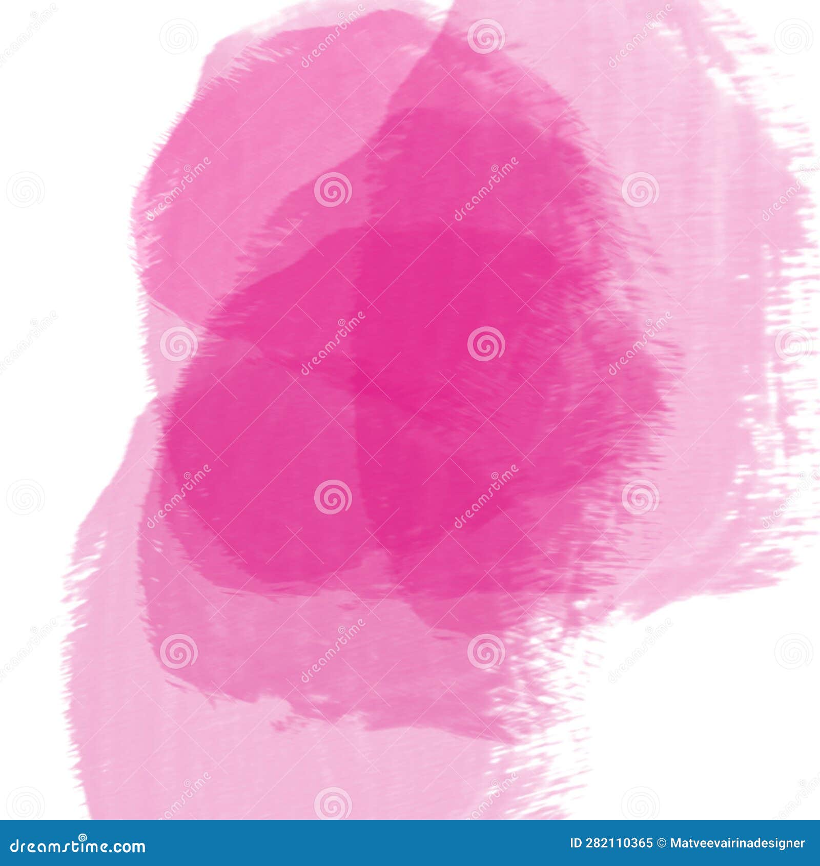 Illustration of a Pink Smear and Blot for Your Ideas and Designs Stock ...
