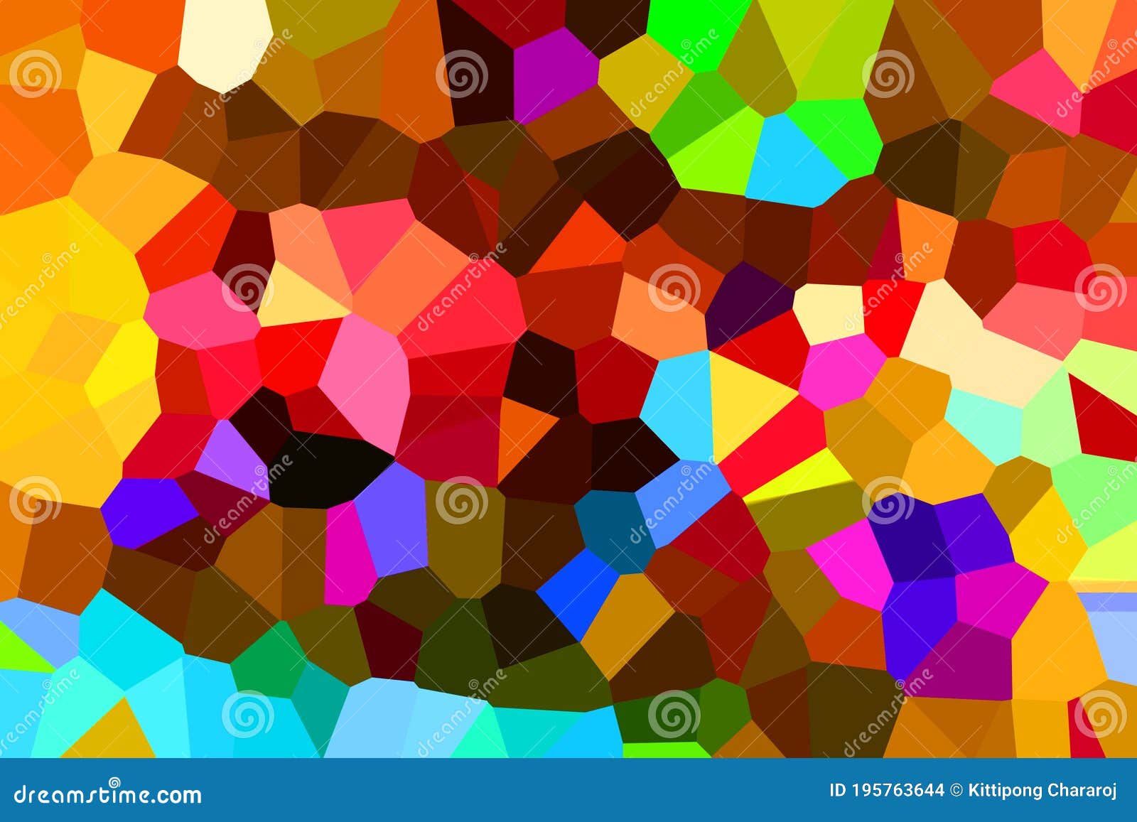 Illustration of Pixels Pattern with Various Bright Colors Creates an ...