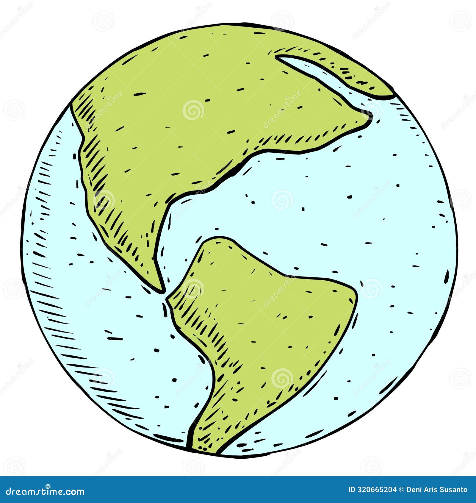Illustration Planet Earth, Asia Globe Stock Illustration - Illustration ...