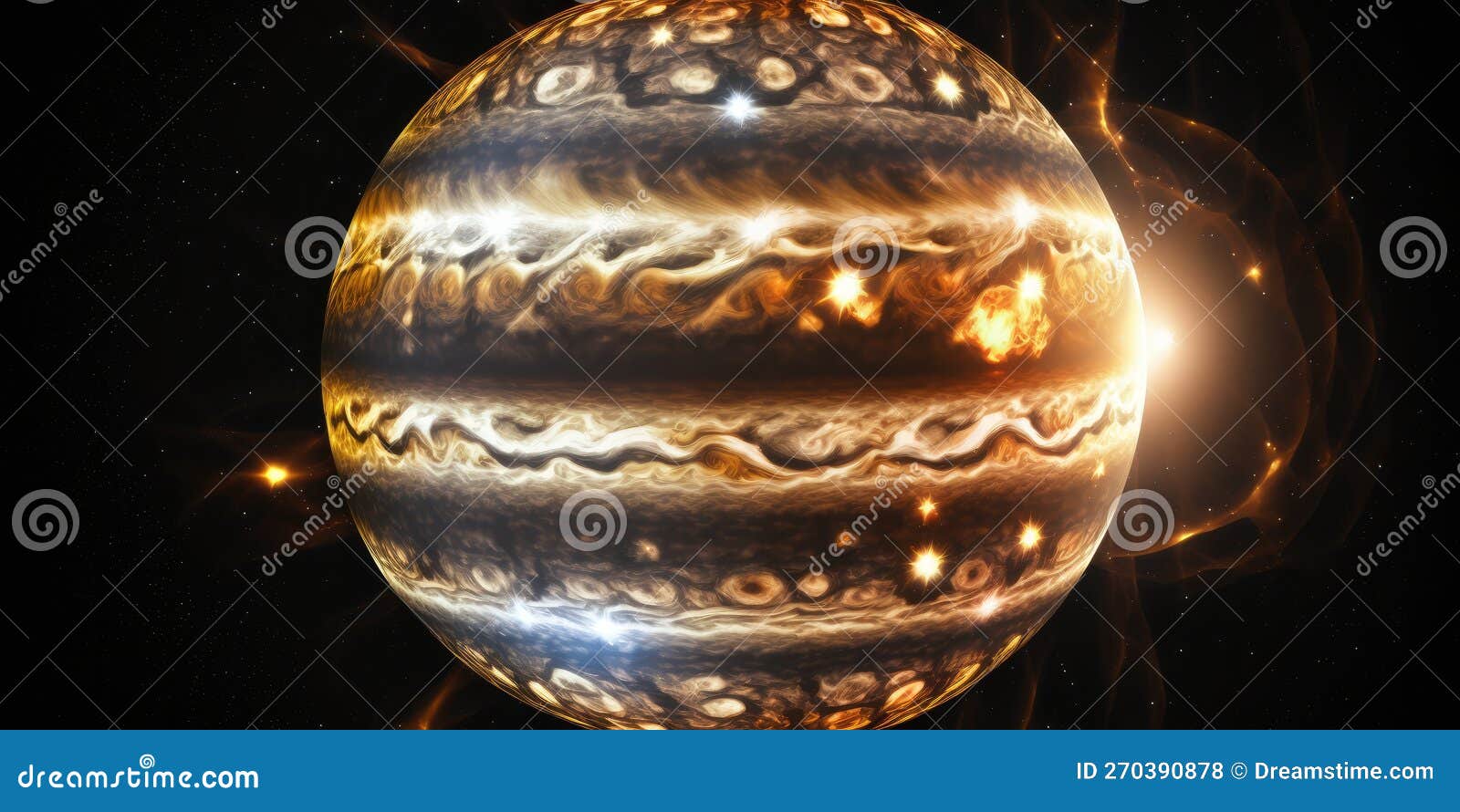 The Sun Undergoing Massive Solar Flares Royalty-Free Cartoon ...