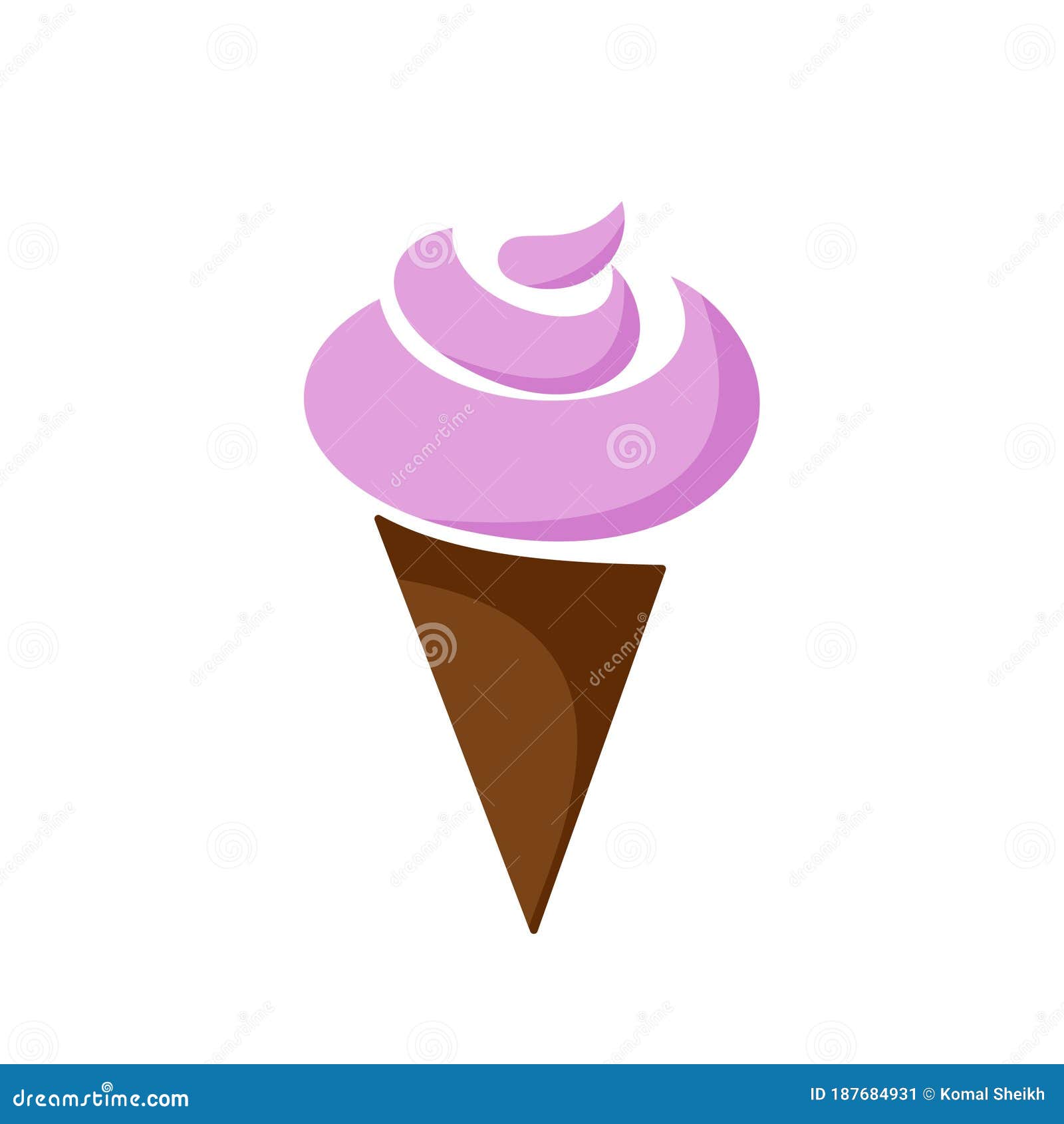 Illustration Plate De Logo De Glace Illustration de Vecteur ...