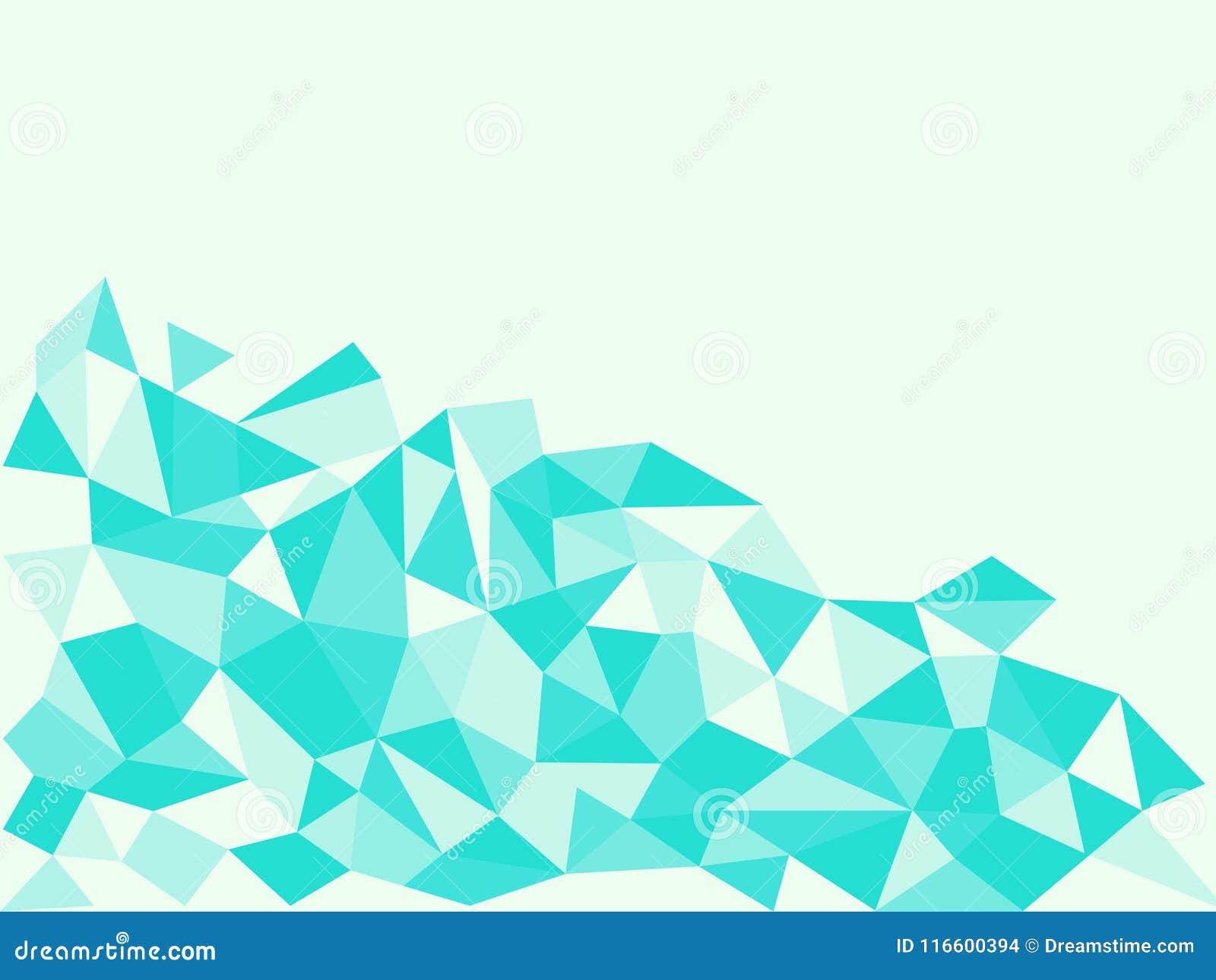Polygon Mountain of Triangles Stock Illustration - Illustration of dark ...