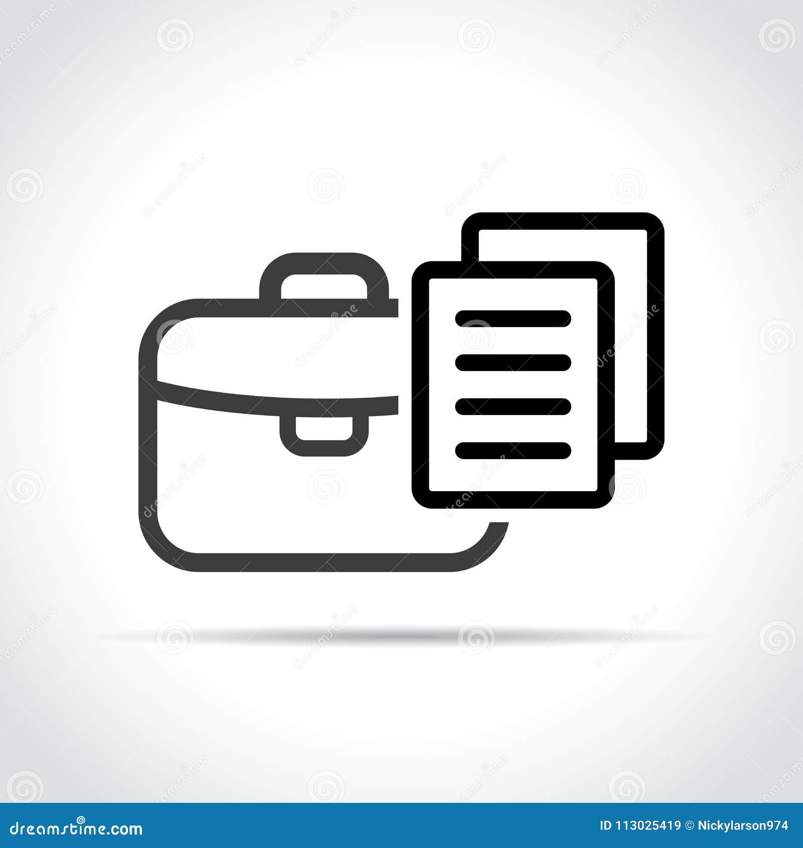 Portfolio Icon. Premium Style Design From Design Ui And Ux Icon ...