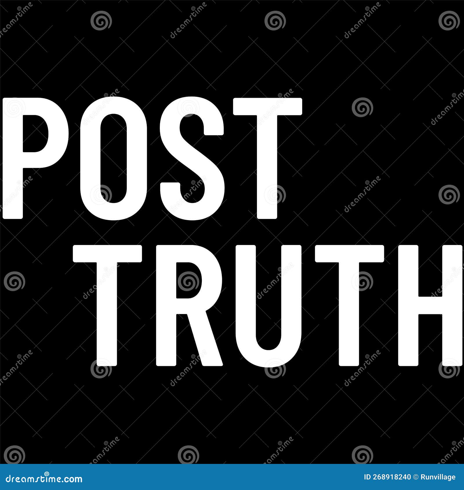 Illustration for Post Truth Concept. Fact and Fake Stock Vector ... Illustration for Post Truth Concept. Fact and Fake Stock Vector ...