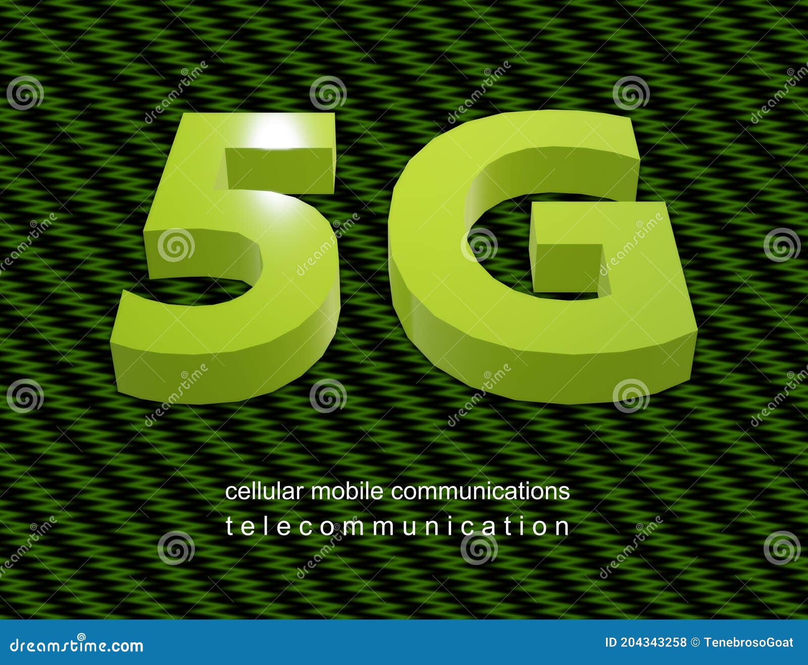 Cellular Mobile Communications. Poster 5G. Speed of the Massive ...