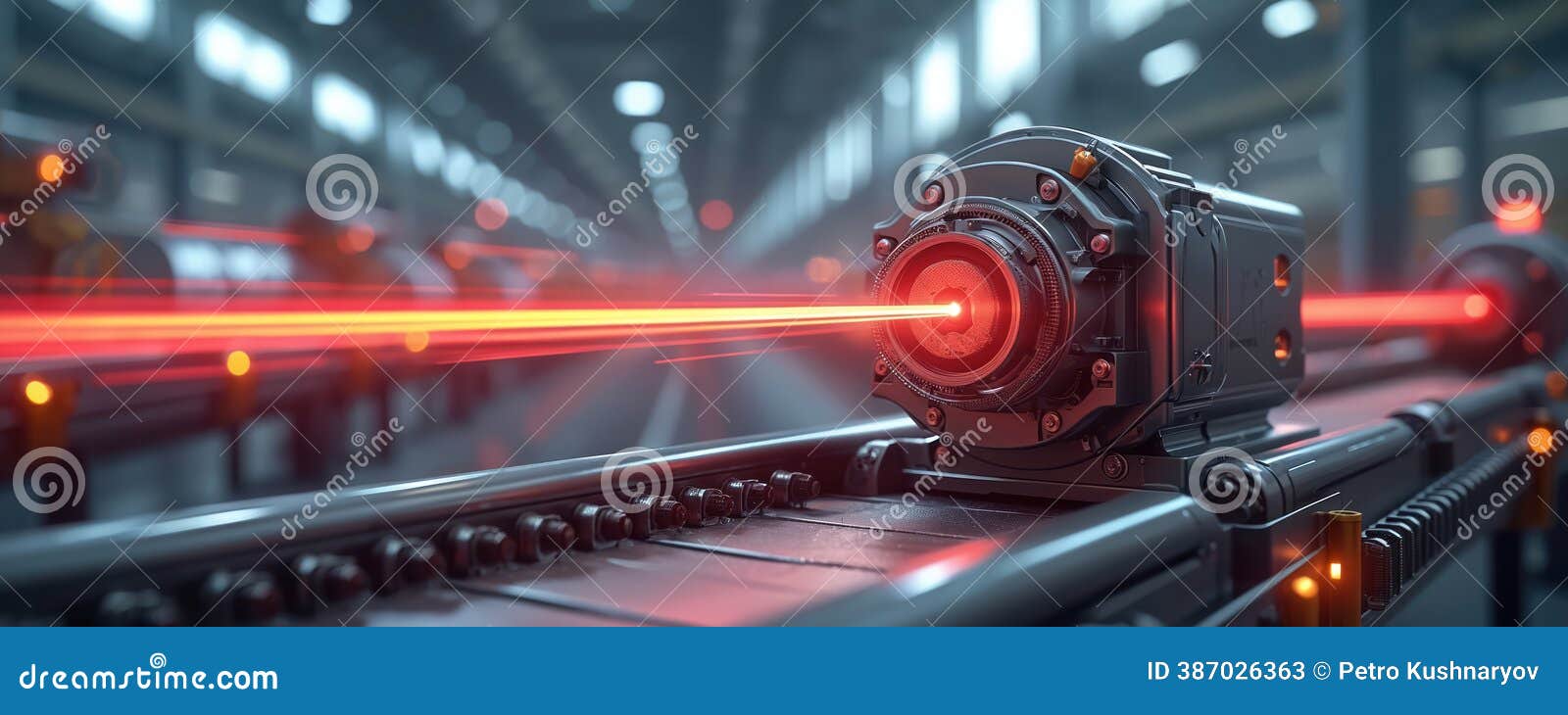 Laser In A Quantum Optics Lab. Stock Photography | CartoonDealer.com #55576340