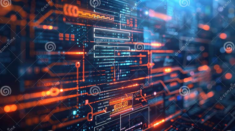 Abstract Background Web Interface World Wide Web Stock Illustration ...