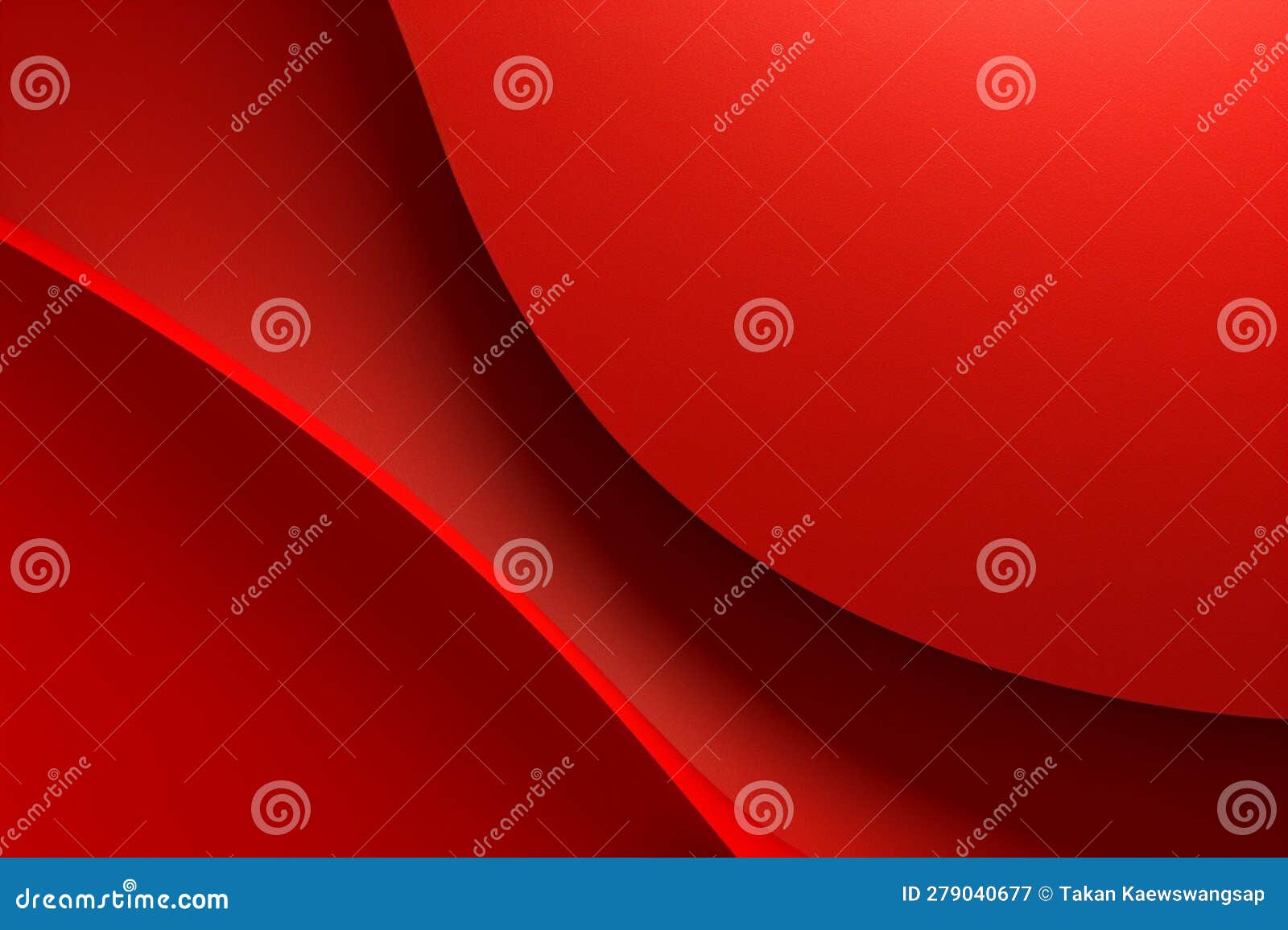 Simple Red Background - Generative Ai Illustration Stock Illustration ...