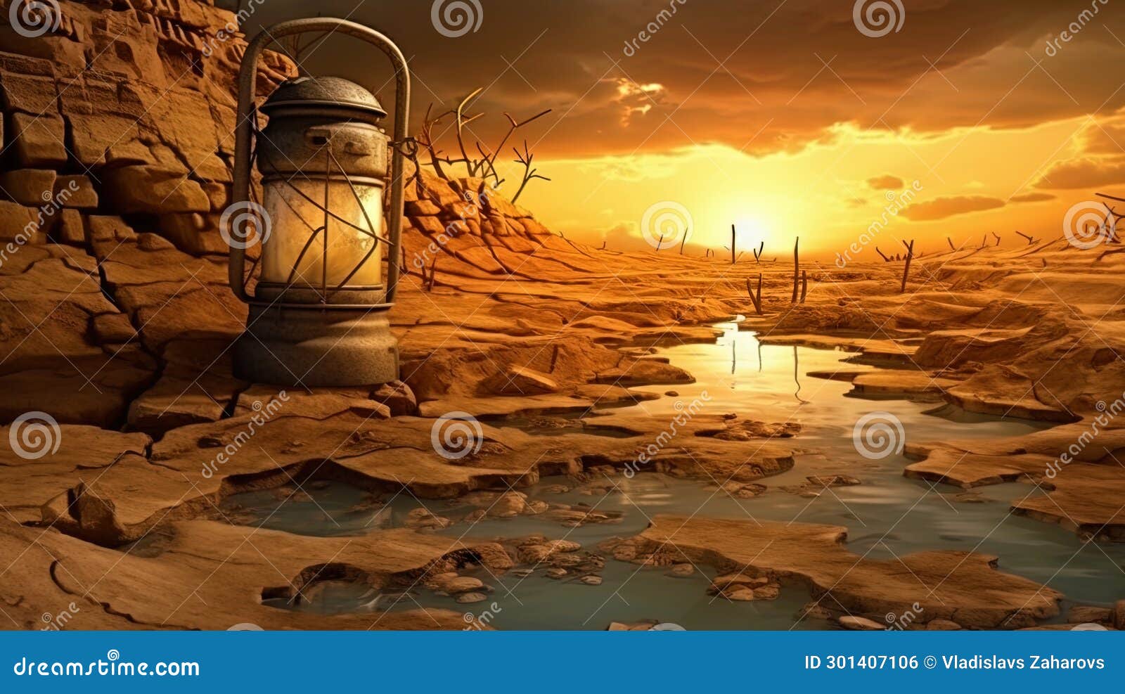 Illustration of the Problem of Lack of Access To Pure Water in Some ...
