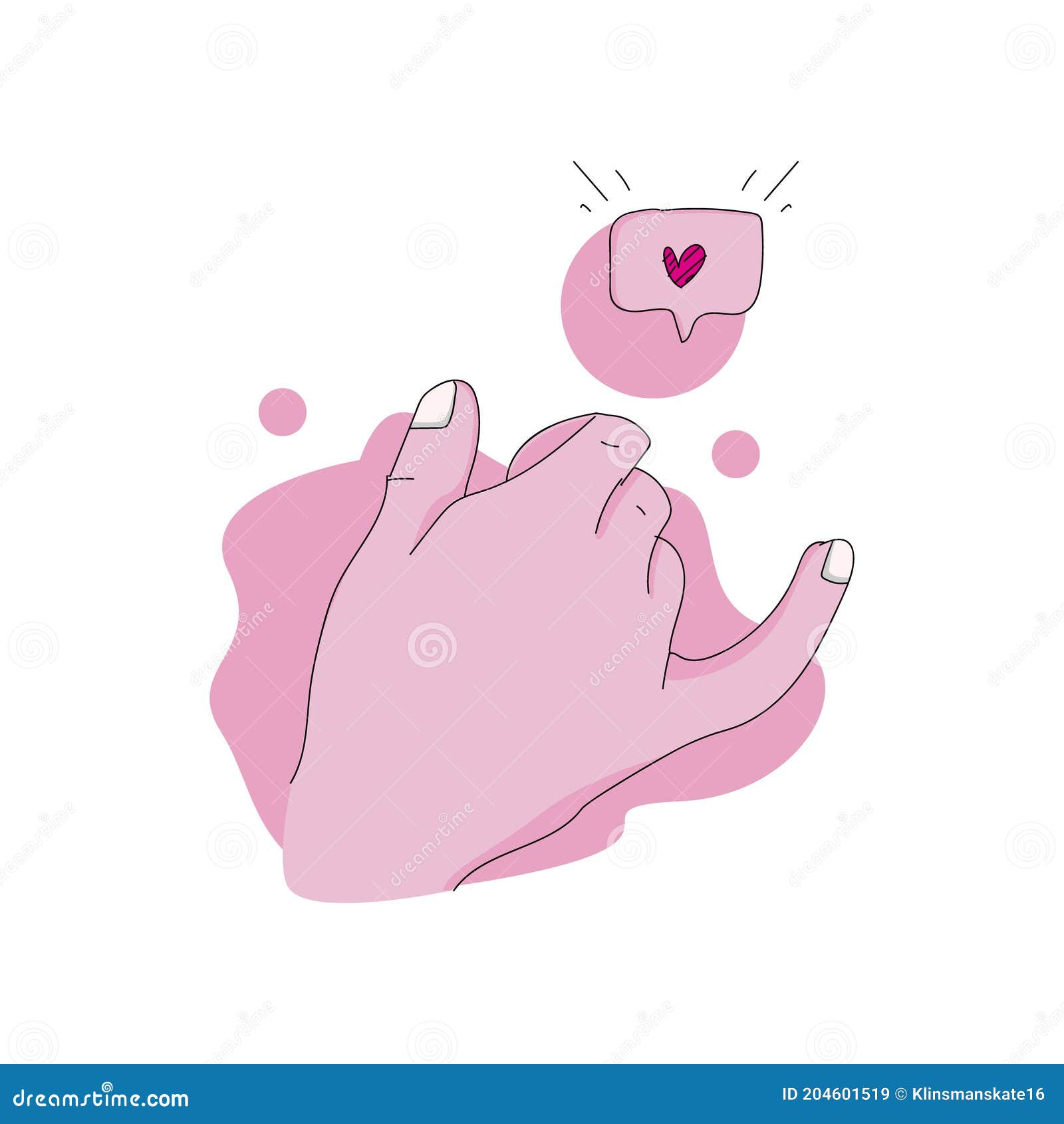 Illustration Promise Concept Design Vector Isolated on White Background ...