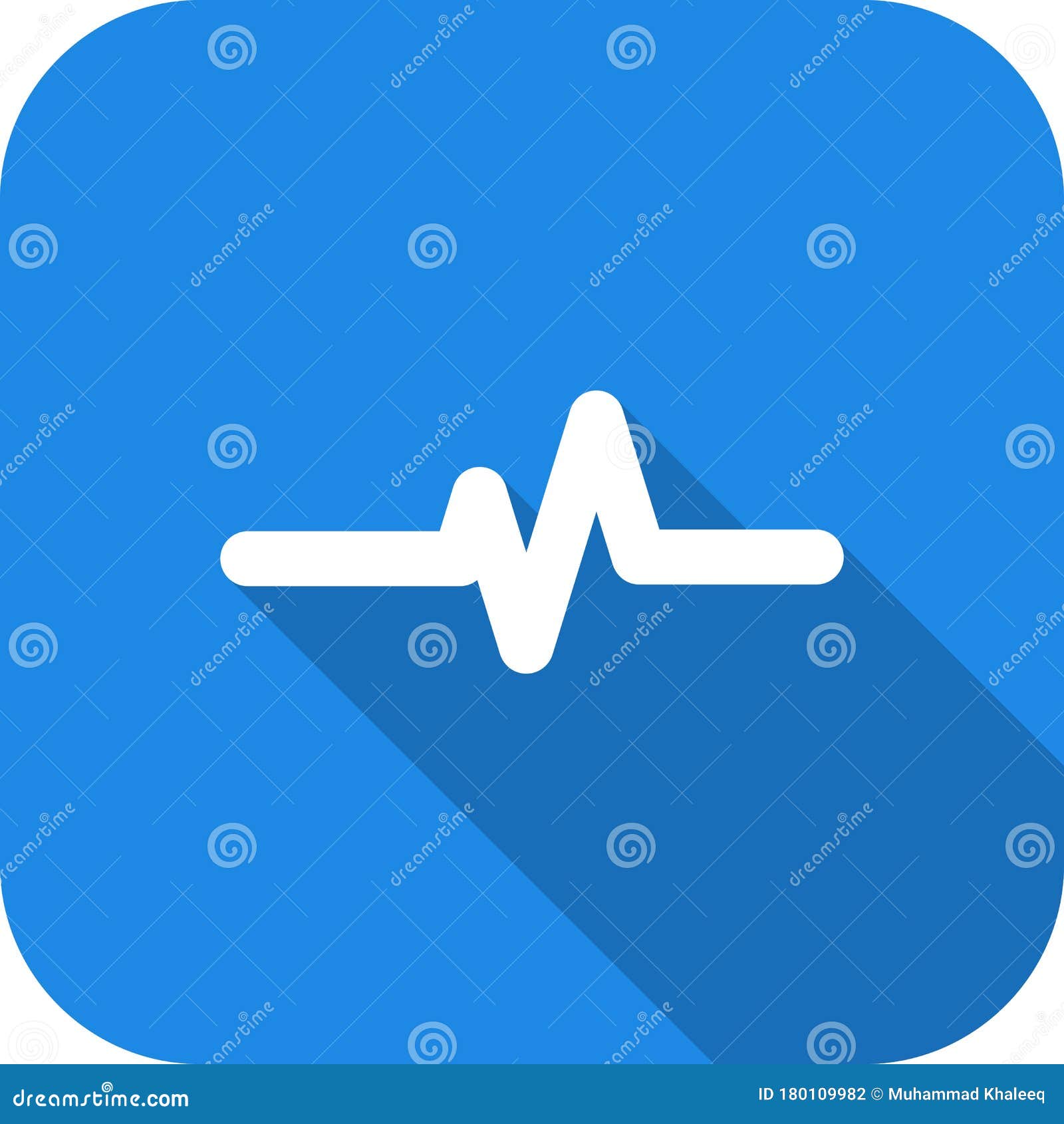 Illustration Pulse Rate Icon for Personal and Commercial Use. Stock ...