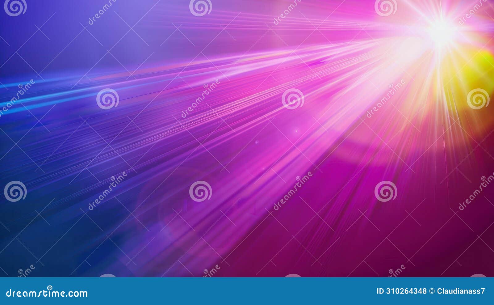 Illustration of a Purple Blue Colored Sun Ray Background Stock Photo ...