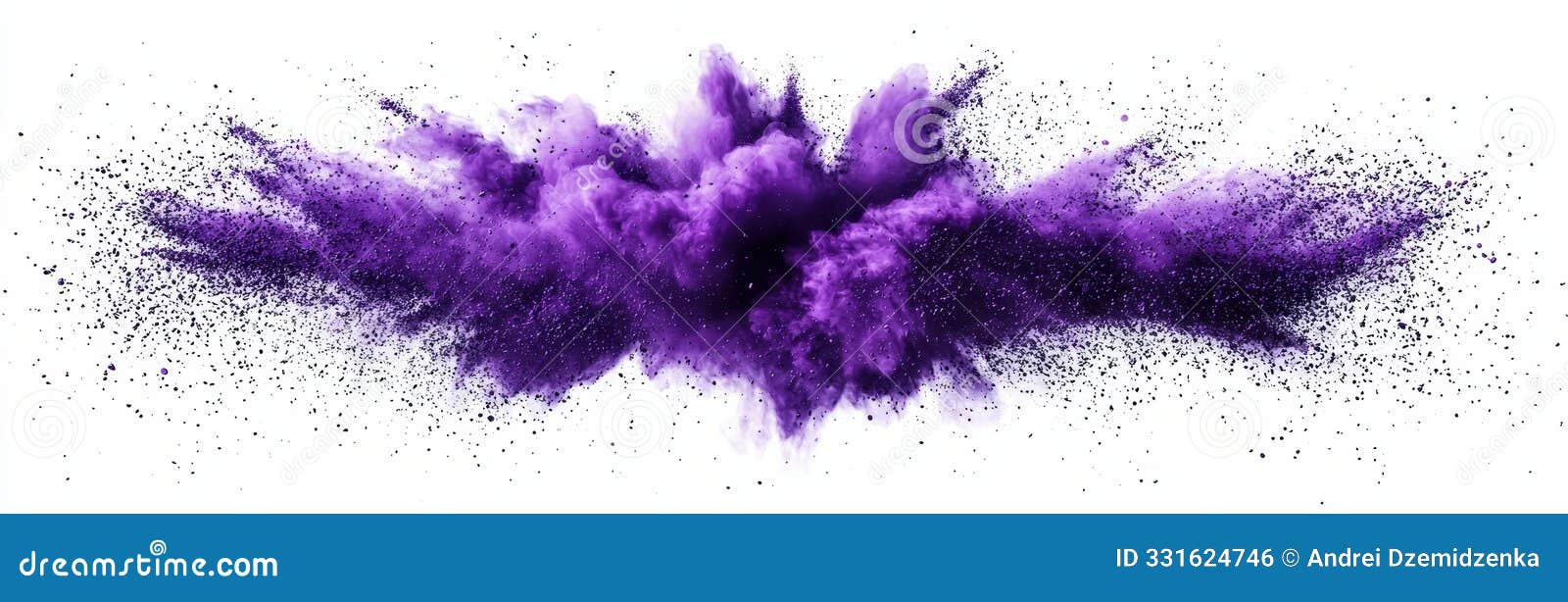 An Illustration of Purple Explosion Smoke Over a Transparent Background ...