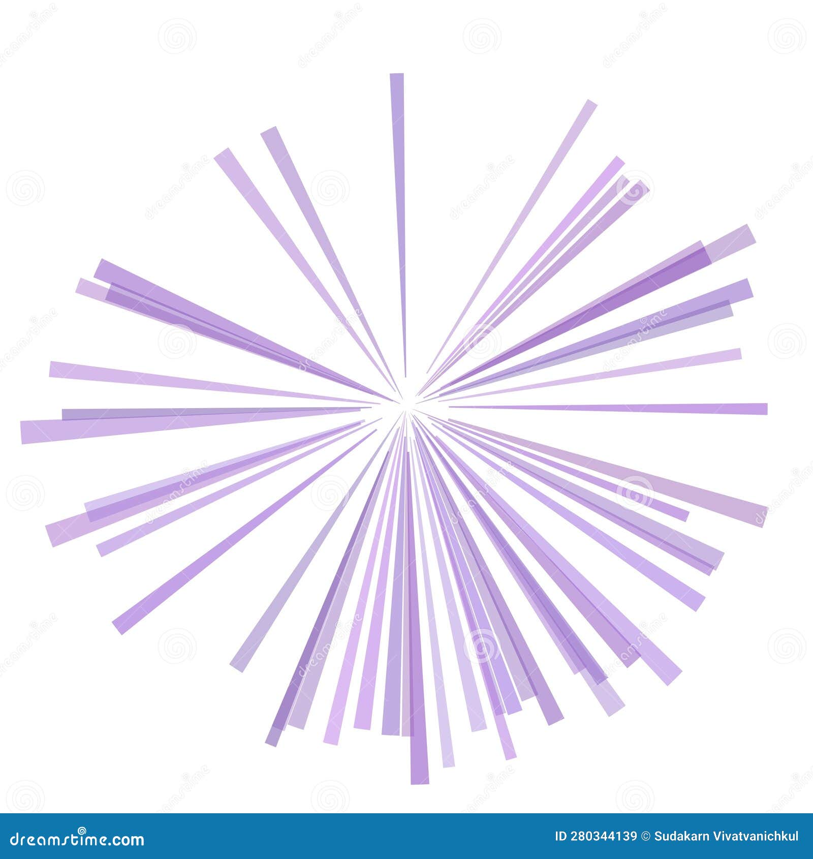 Purple Sunburst Circle Illustration. Stock Image - Illustration of ...