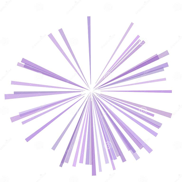 Purple Sunburst Circle Illustration. Stock Image - Illustration of ...