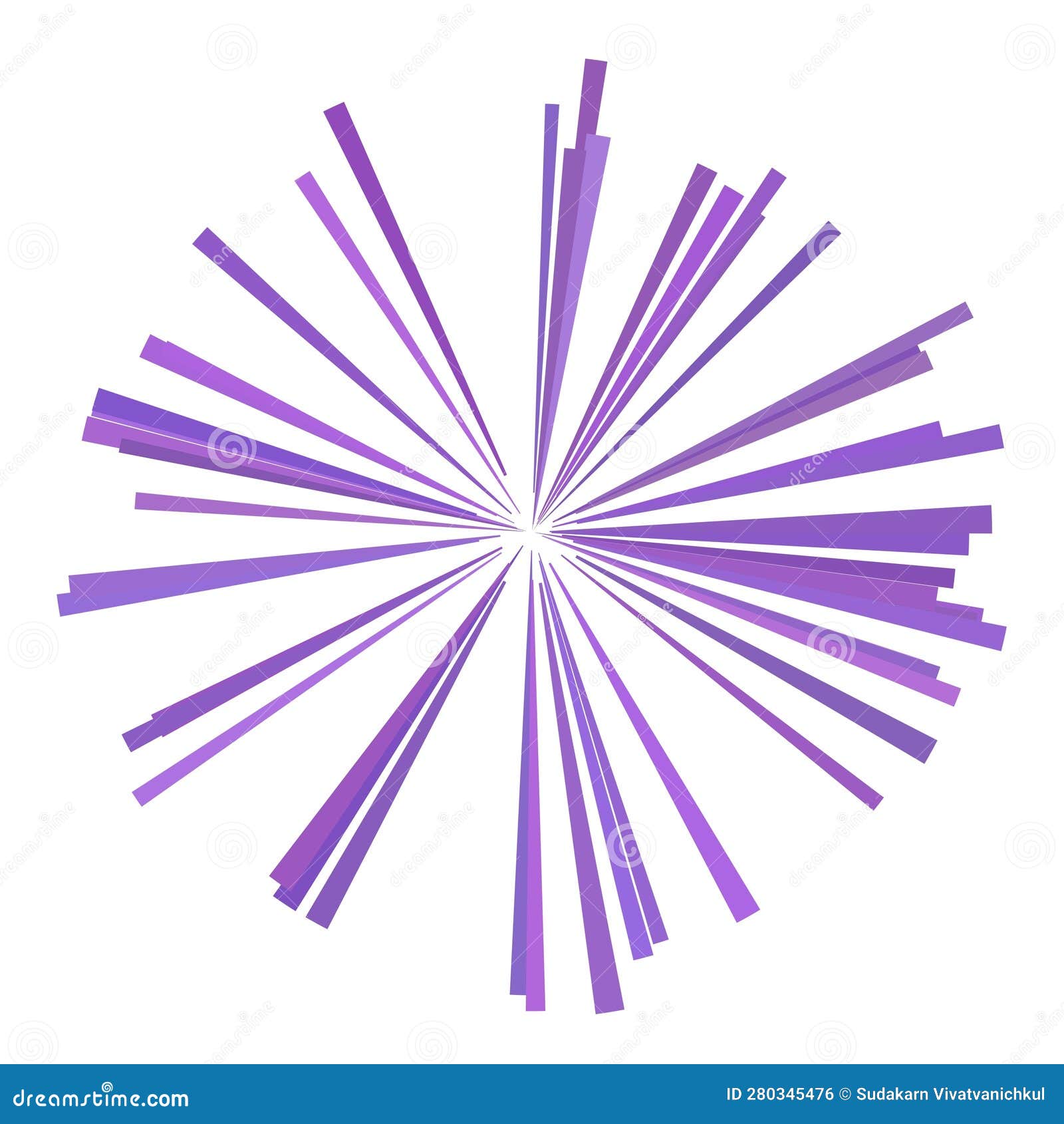 Purple Sunburst Circle Illustration. Stock Photo - Illustration of ...