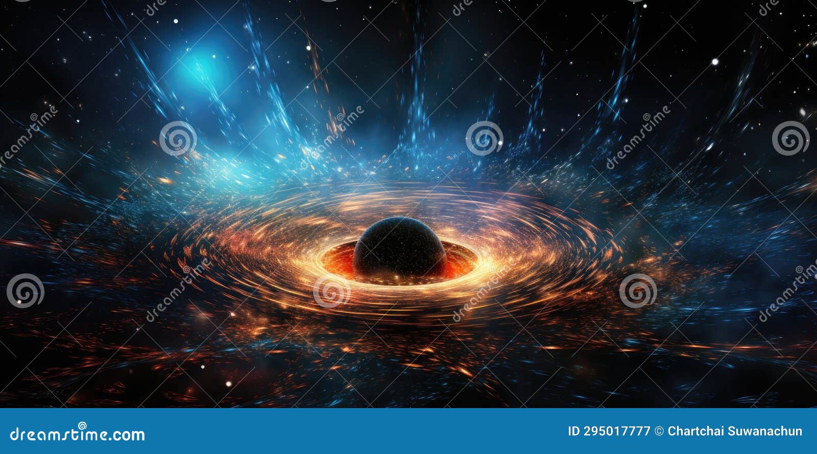 Illustration of a Quantum Black Hole this Shows the Mysterious Nature ...