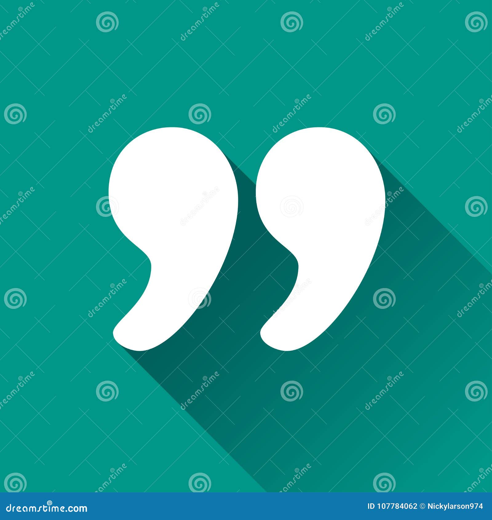 Quote icon design stock vector. Illustration of mobile - 107784062