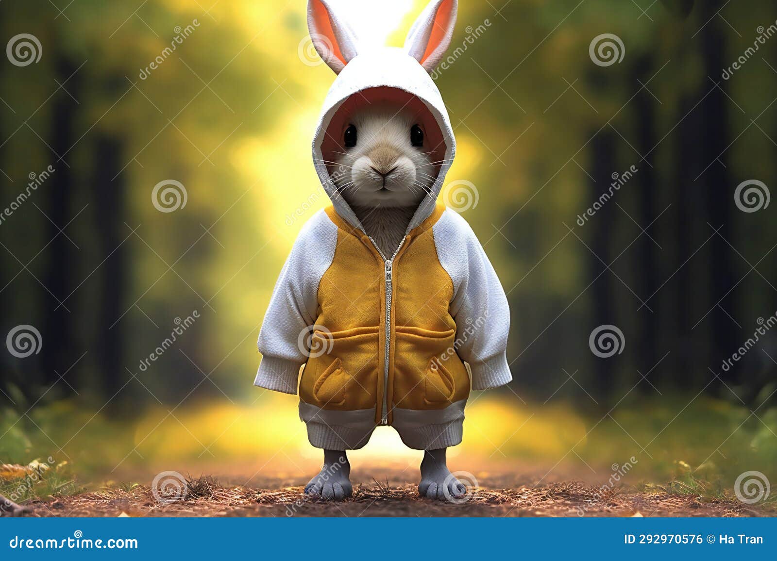 Cute Rabbit Raincoat Stock Photos - Free & Royalty-Free Stock Photos ...