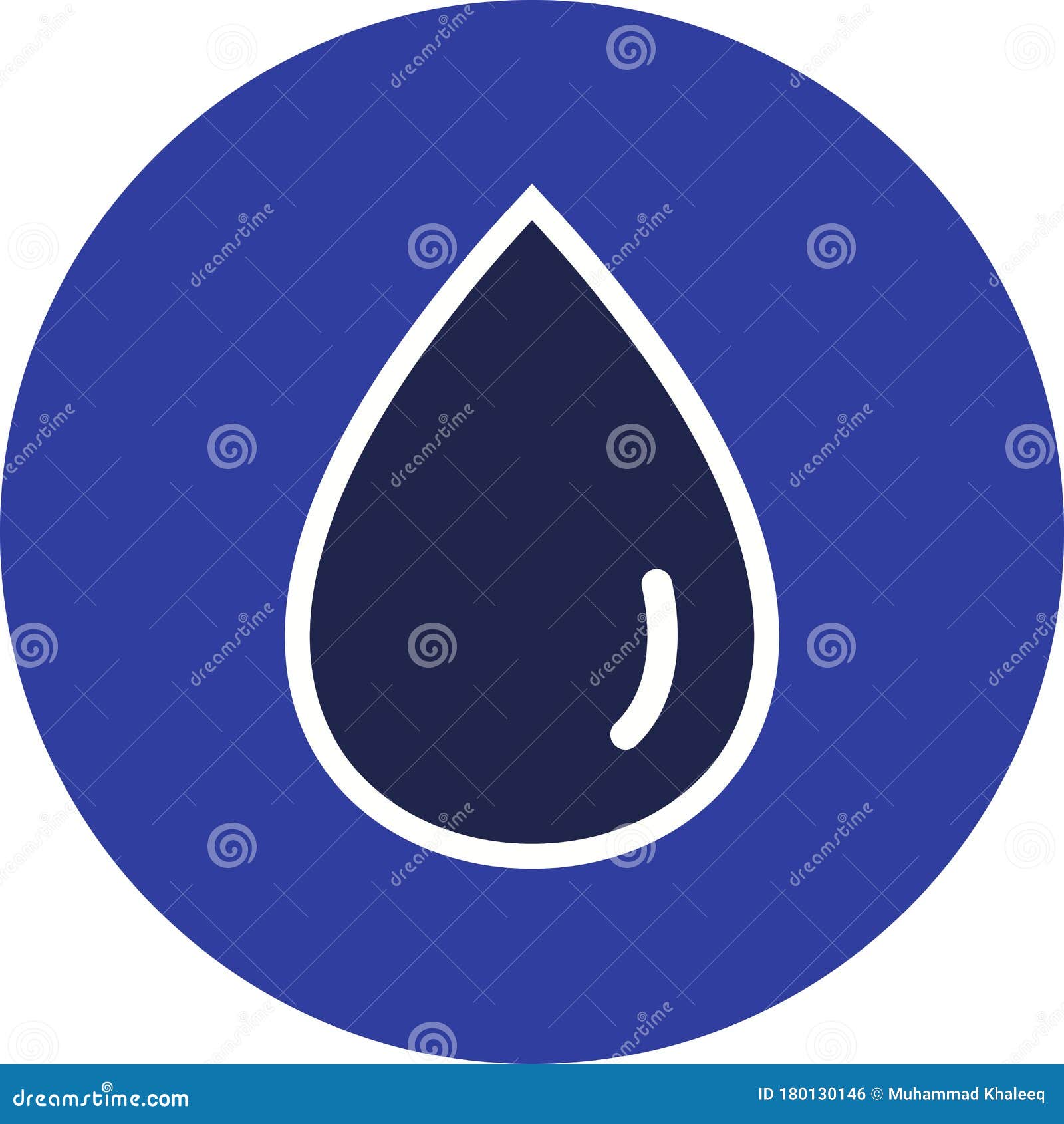 Illustration Rain Drop Icon for Personal and Commercial Use. Stock ...
