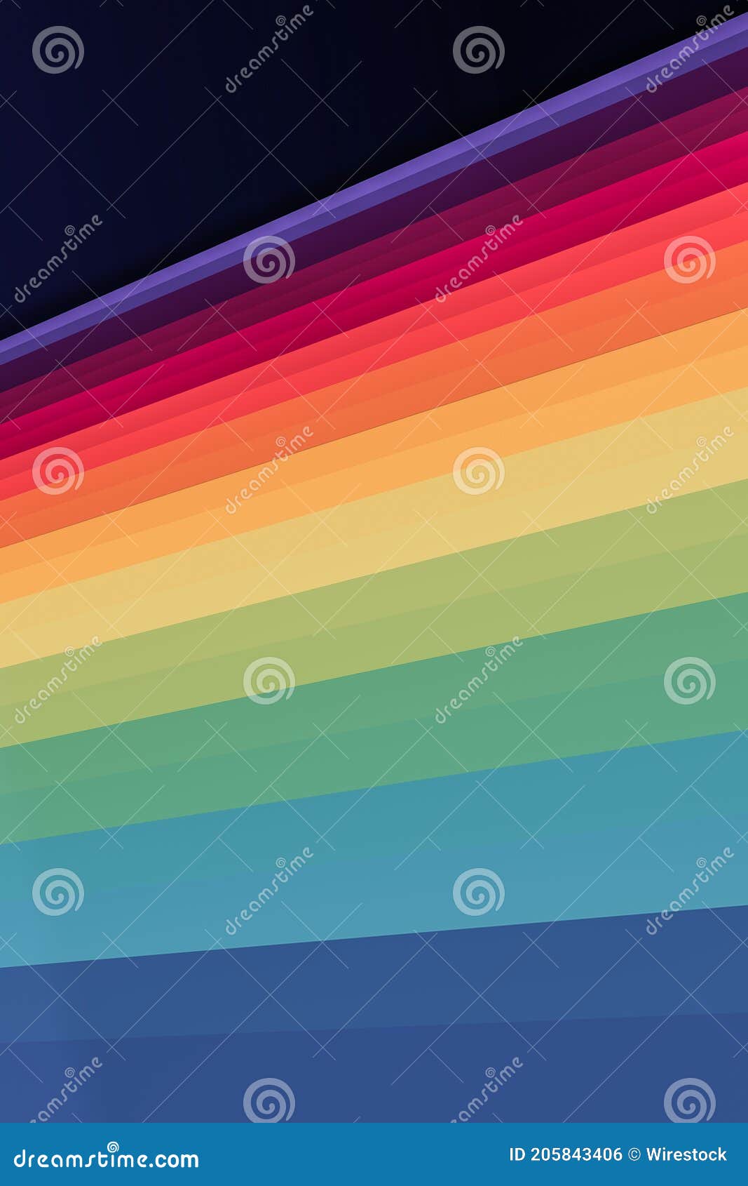 Illustration of the Rainbow Gradient Wallpaper Stock Illustration ...