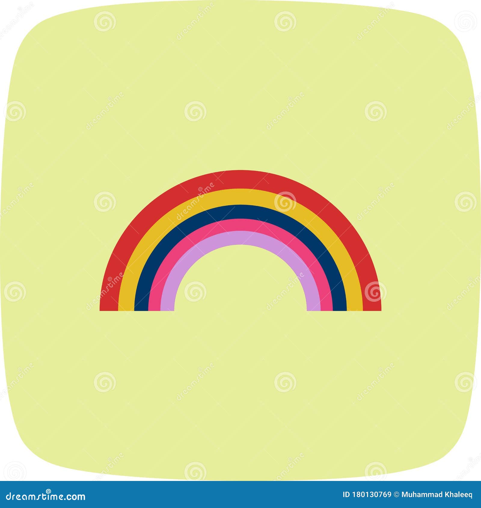 Illustration Rainbow Icon for Personal and Commercial Use... Stock ...