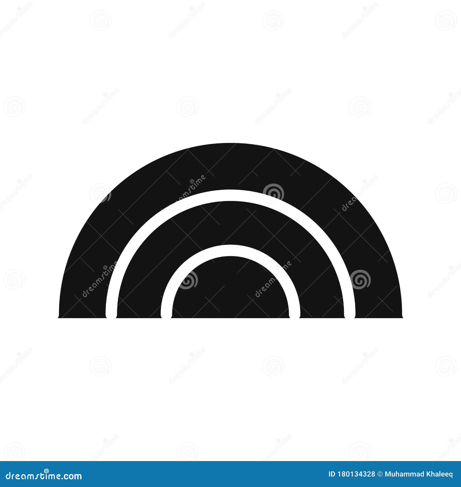 Illustration Rainbow Icon for Personal and Commercial Use.. Stock ...