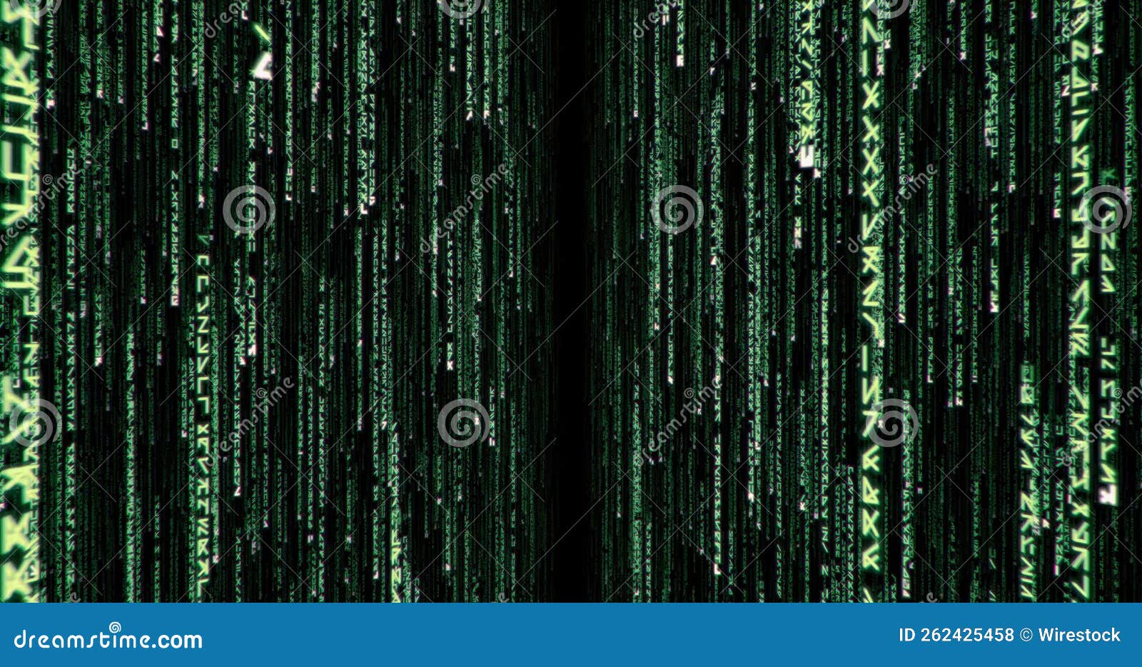 Illustration of Random Falling Number Characters of Matrix Digital ...