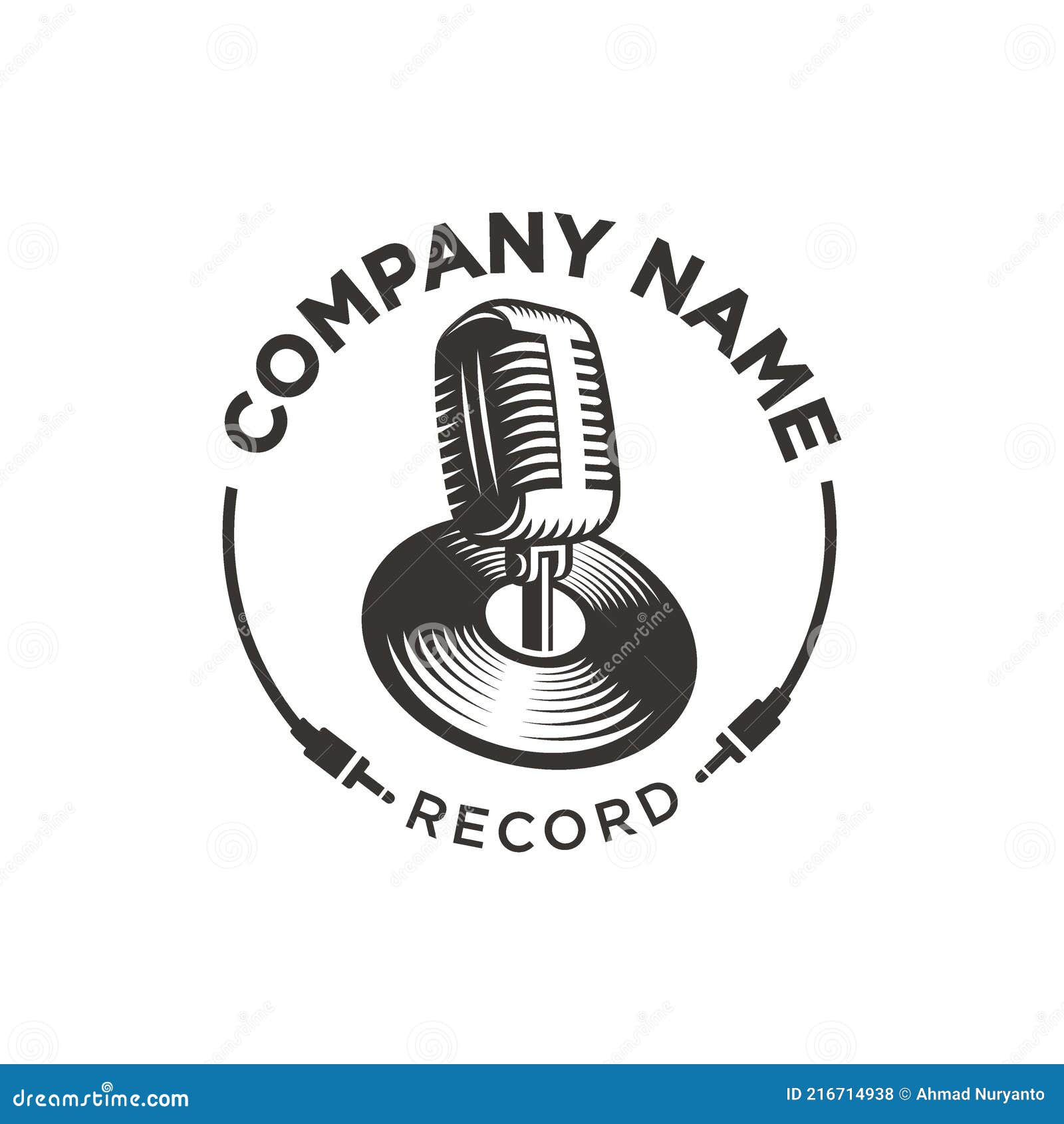 Record icon template stock vector. Illustration of recordicon - 216714938