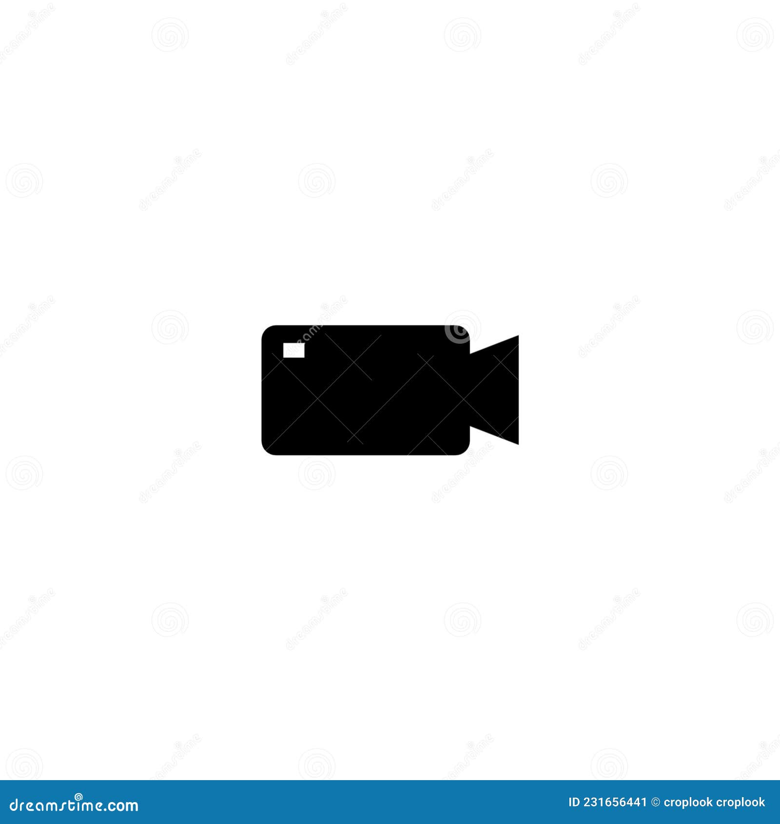 Illustration of Record Video Icon, Record Video Icon, Video Icons Stock ...