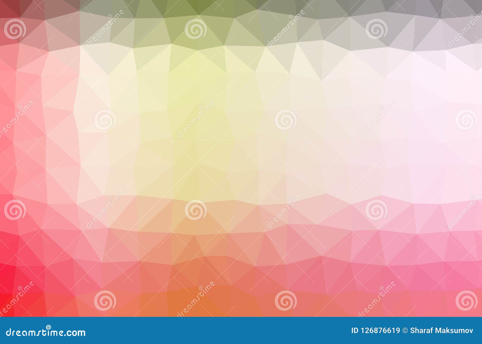 Illustration of Red Abstract Polygon Elegant Multicolor Background ...