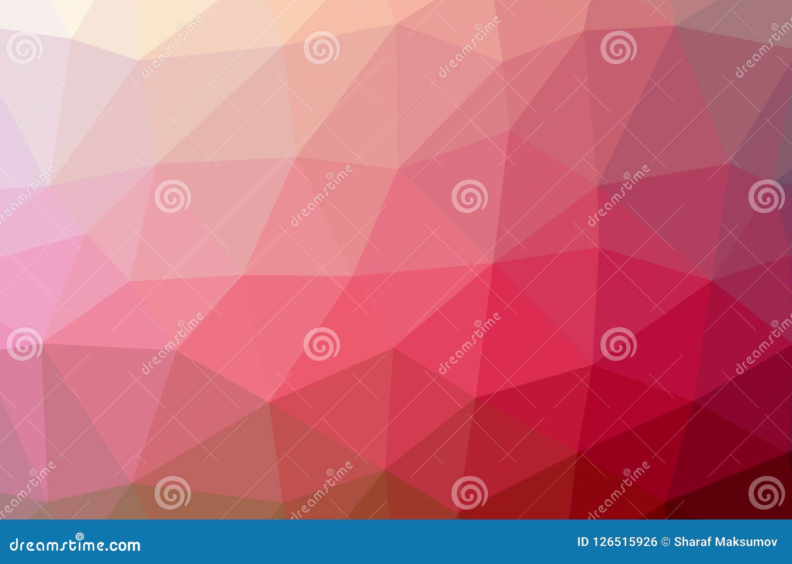 Illustration of Red Abstract Polygon Elegant Multicolor Background ...
