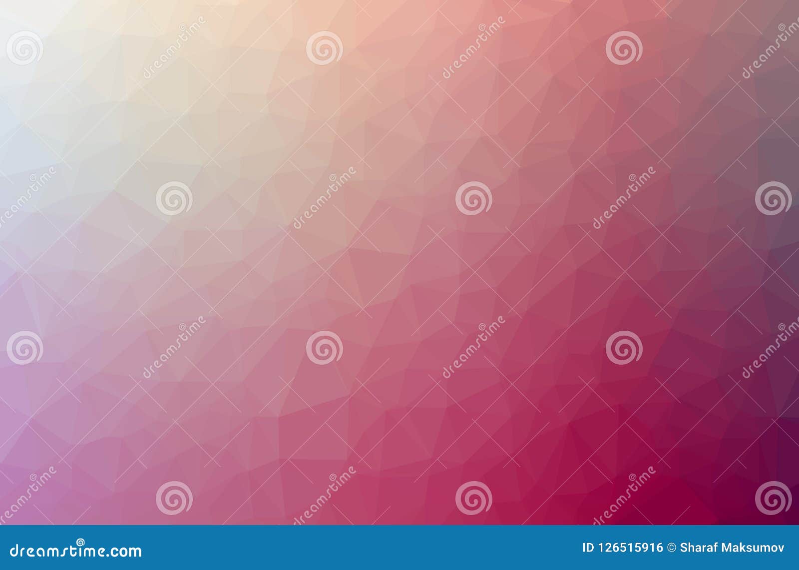 Illustration of Red Abstract Polygon Modern Multicolor Background ...