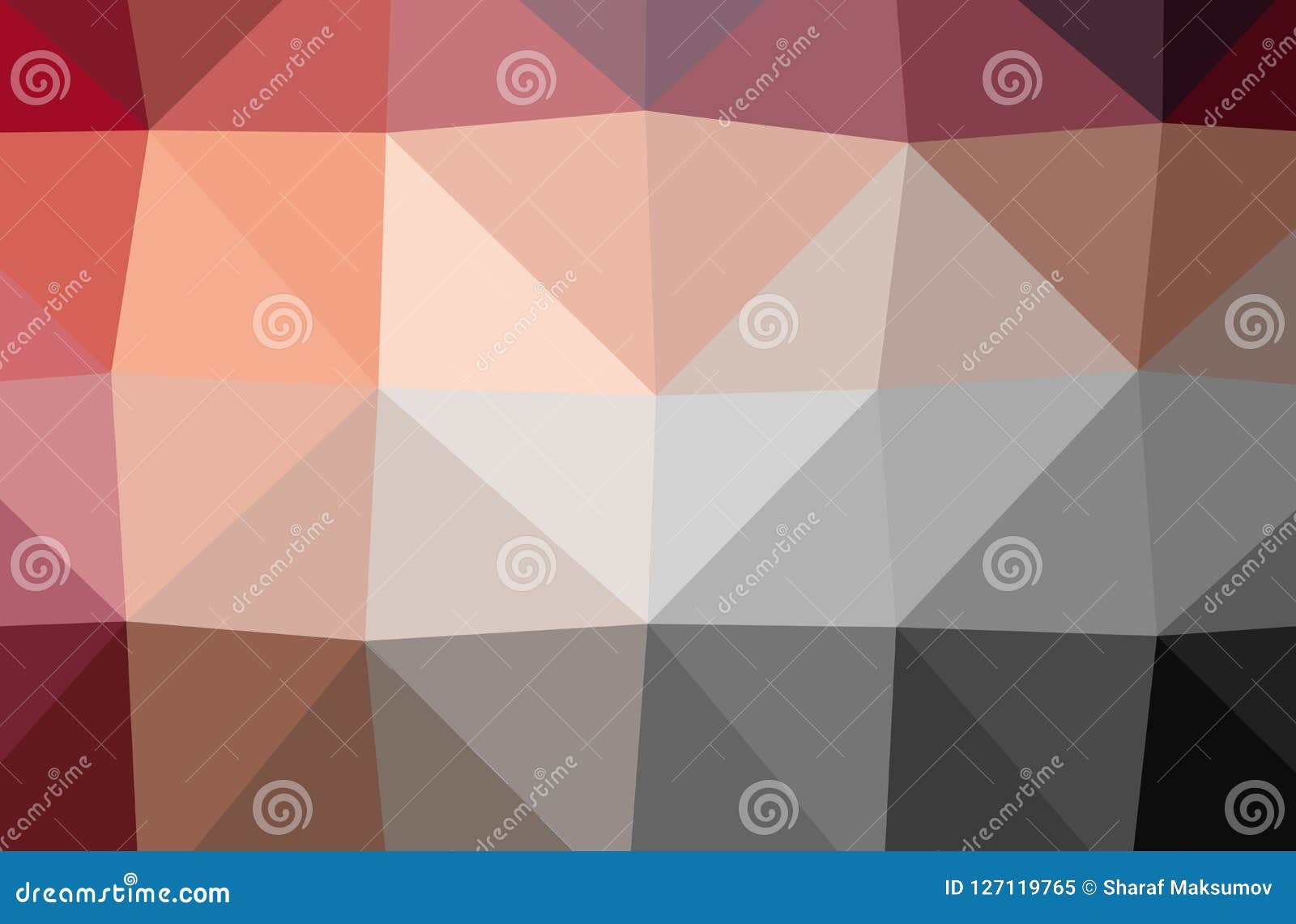 Illustration of Red Abstract Polygonal Modern Multicolor Background ...