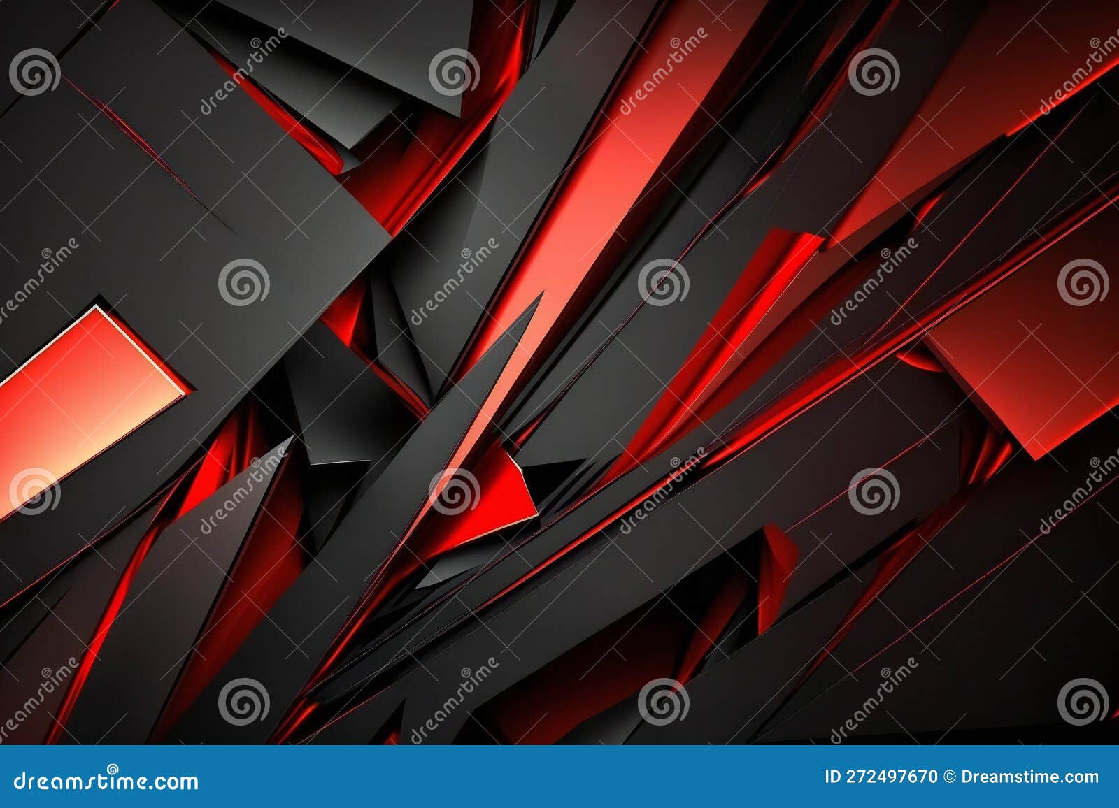Red Black Pattern, Creative Digital Illustration, Abstract, Backgrounds ...