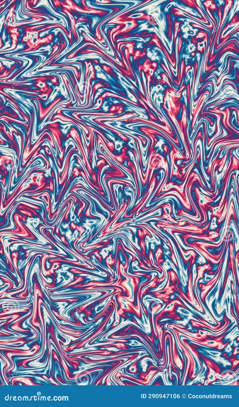 Illustration of Red and Blue Color Liquid Texture for Abstract ...