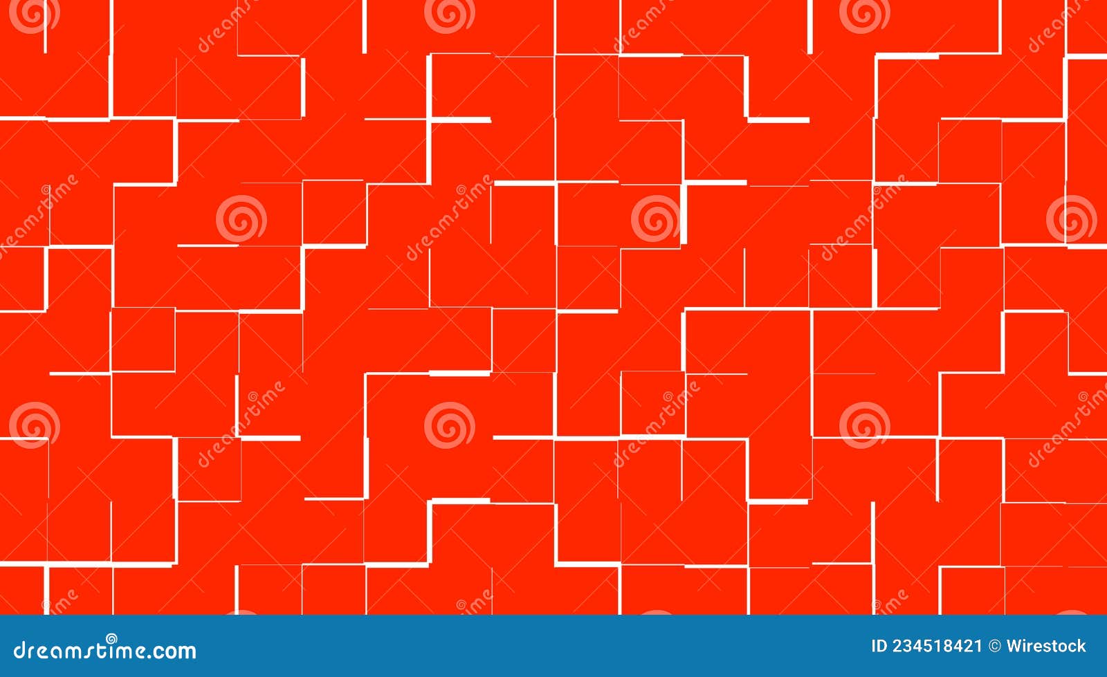 Illustration of a Red Tile Pattern Background Stock Illustration ...