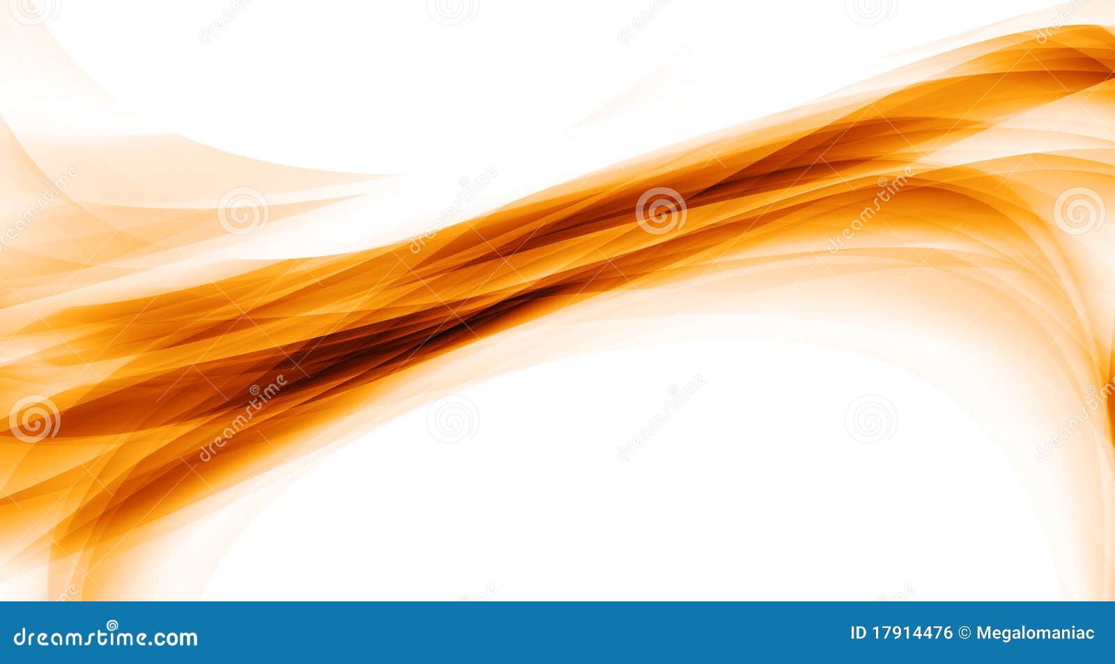 Illustration of Red-yellow Abstract Curves Stock Illustration ...