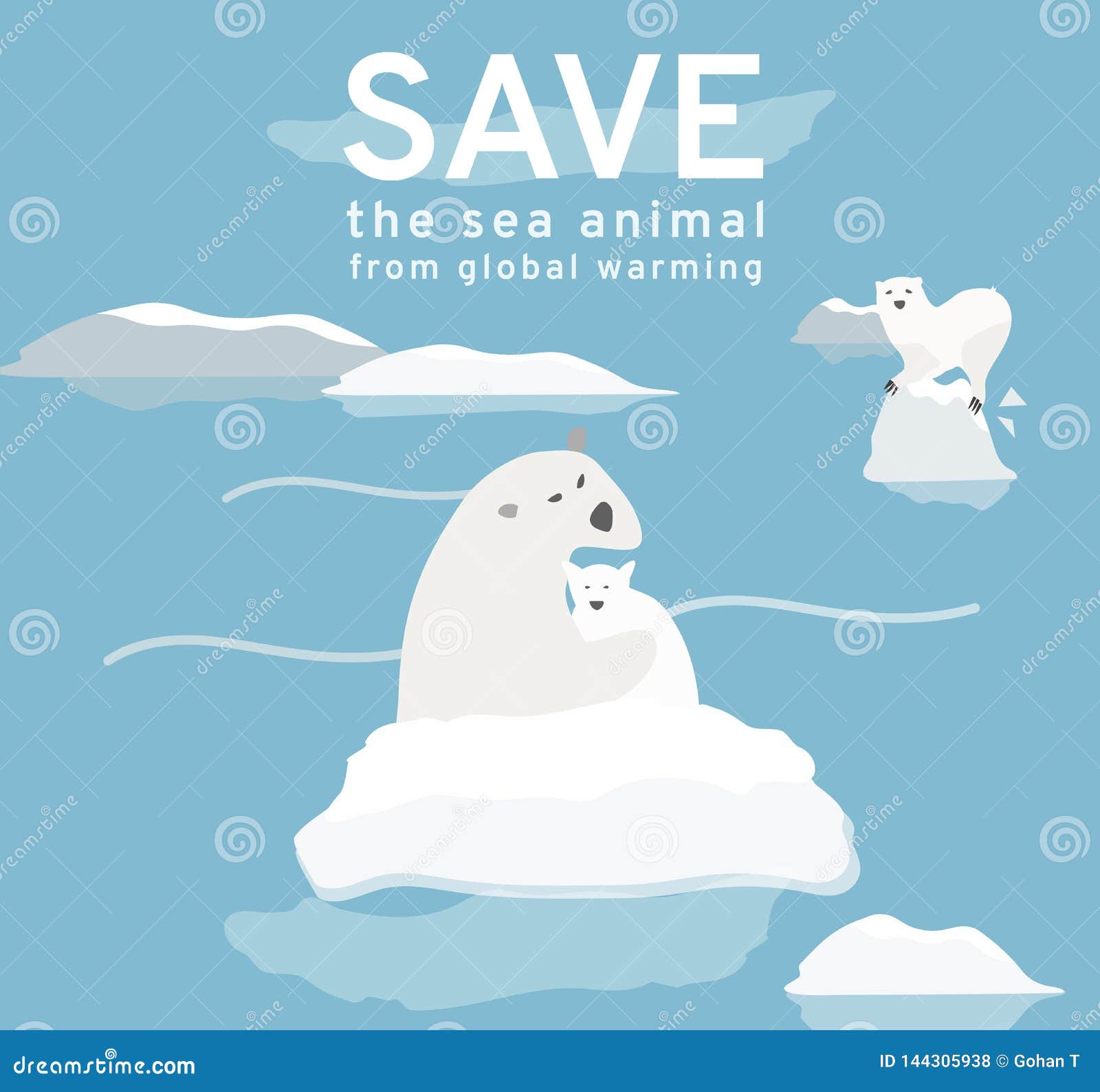 The Illustration Reflects the Current Environmental Problems of the ...